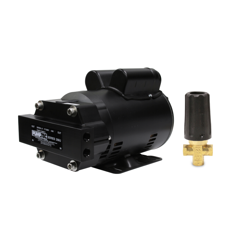 Mytee Pumptec Pump Motor Set 1,200 PSI 115V 60Hz with PSI Regulator ...
